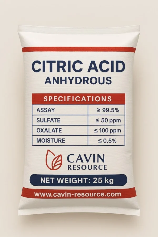 Citric Acid Anhydrous – Food & Industrial Grade - cavinresource.org
